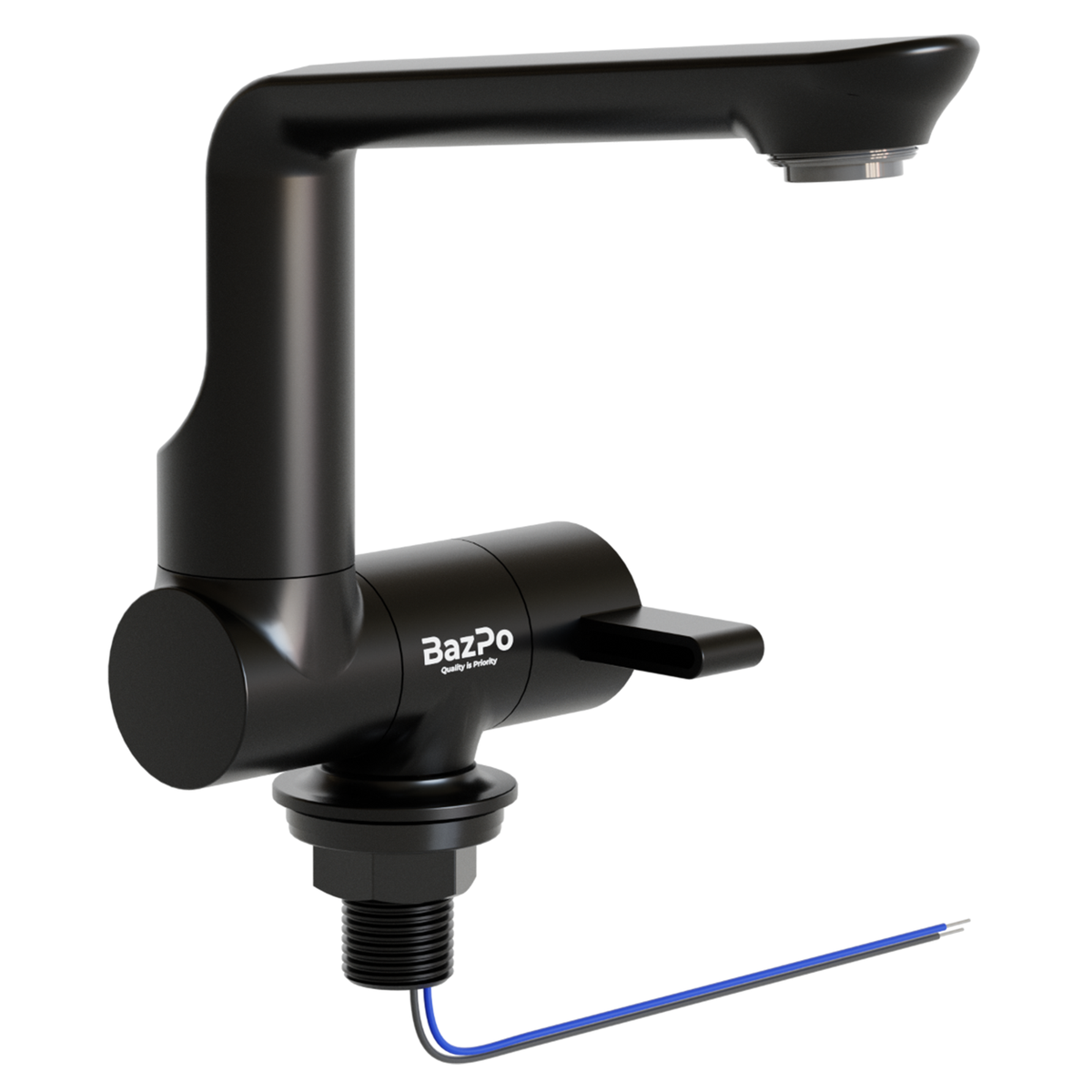 Bazpo 12V Water Faucet with Microswitch | Brass Made (5 BAR) - Black ...